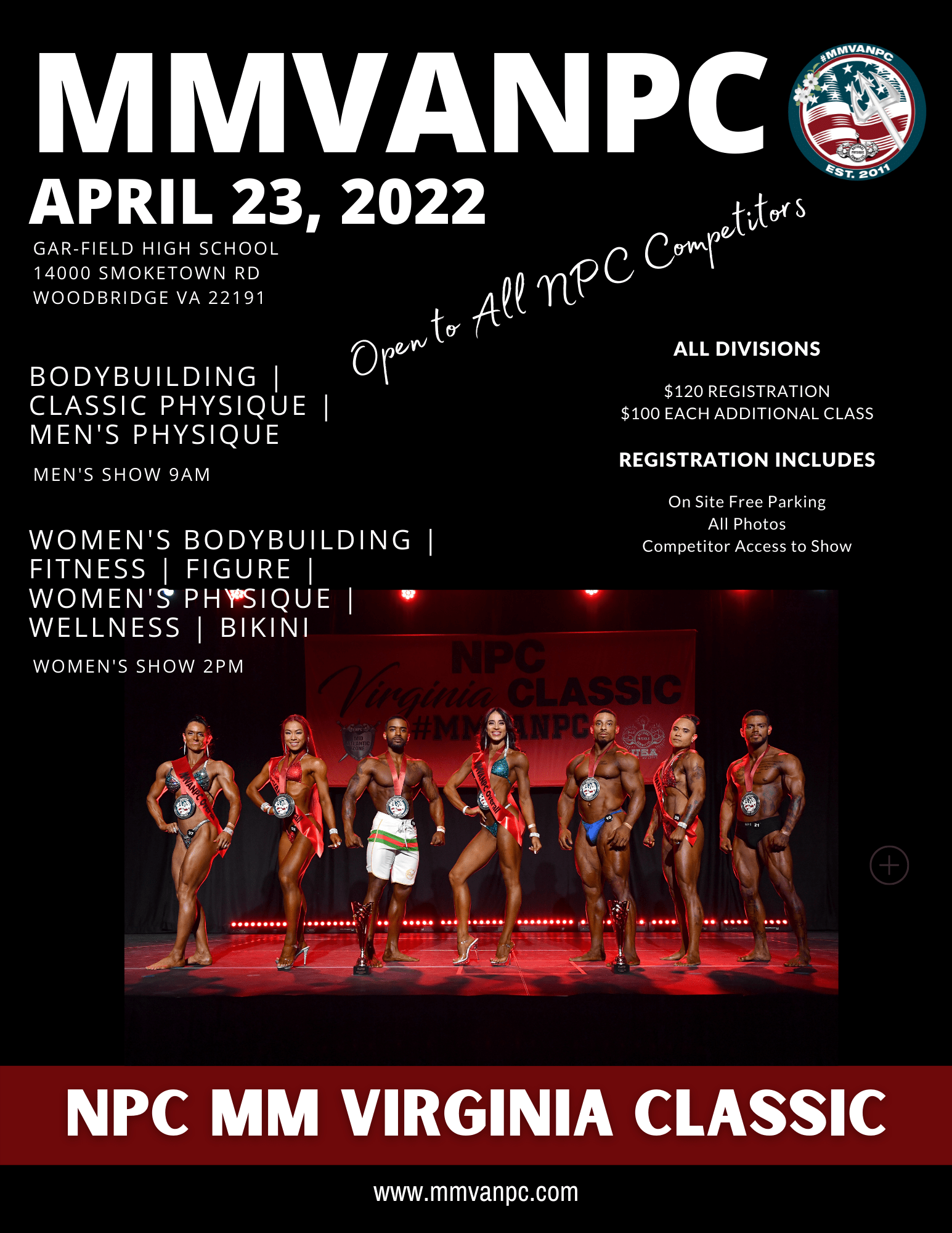 NPC MaxxMuscle Virginia Classic (April) - NPC MM Virginia