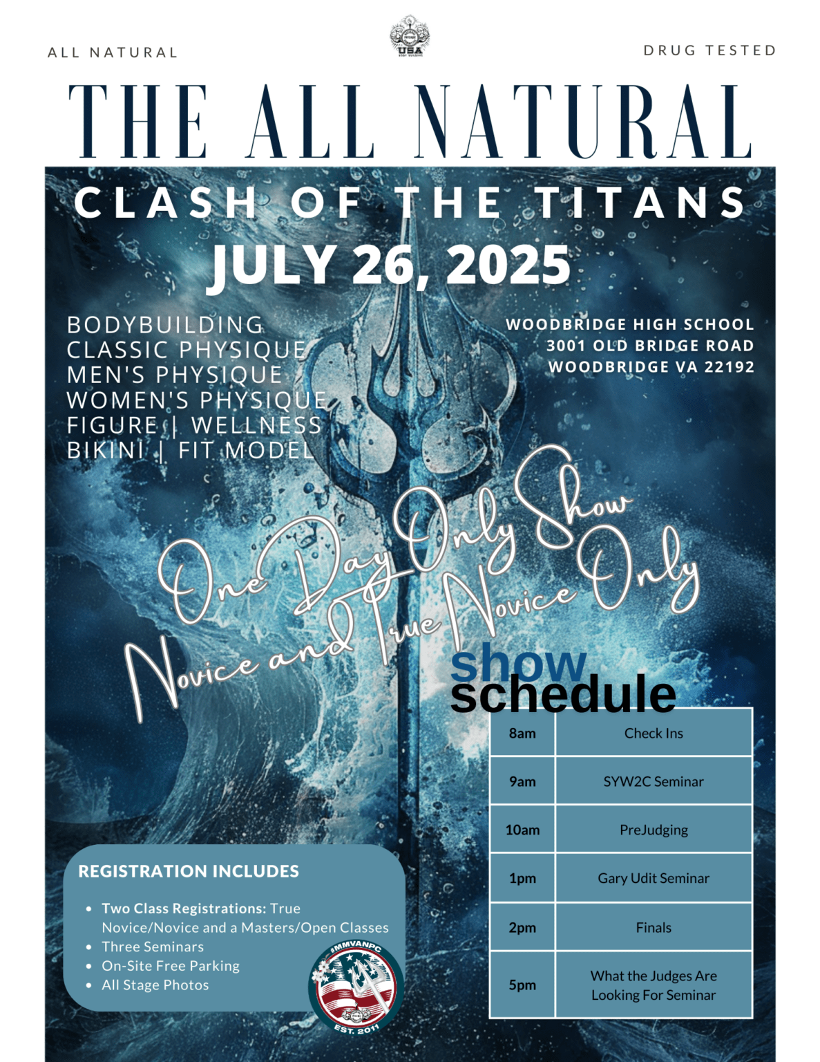 The NPC All Natural Clash of the Titans - NPC MM Virginia